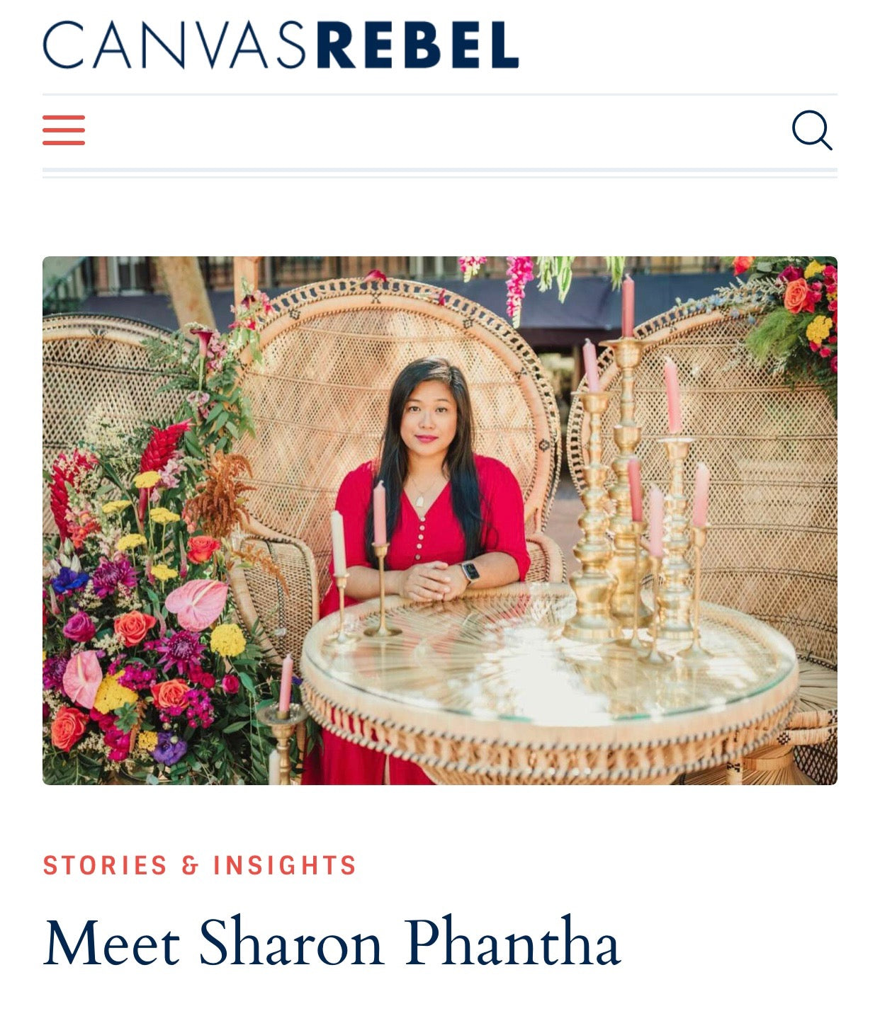 Canvas Rebel Interview! – White Elephant Co.